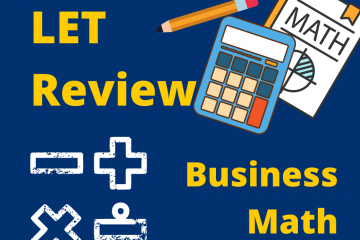 LET Review 2021: How to Answer Paragraph Organization Questions ...