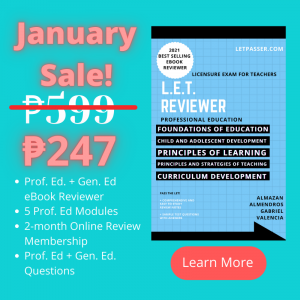 Free LET Practice Exam - LETPasser.com