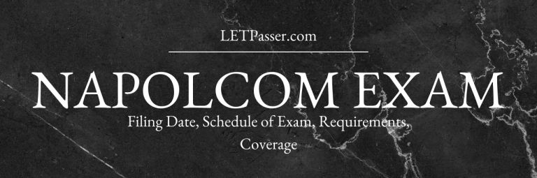 NAPOLCOM Exam 2023: How to Apply (Step by Step) - Requirements ...